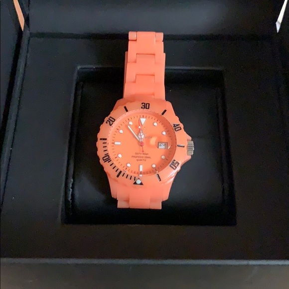 ToyWatch | Jewelry | Toywatch Midsize Monochrome Orange | Poshmark
